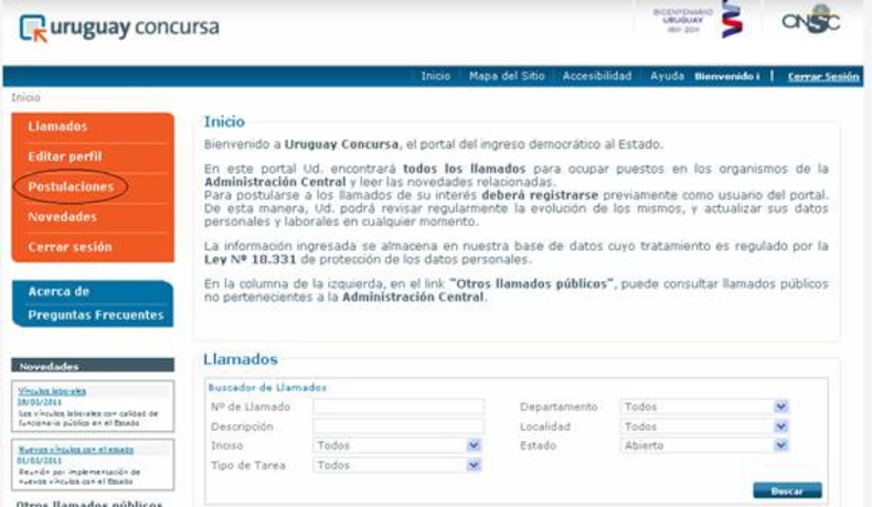 ¿Cómo registrarse en Uruguay Concursa 2024?