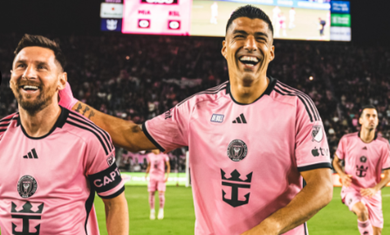 Luis Suárez debutó con triunfo en la MLS con Inter Miami