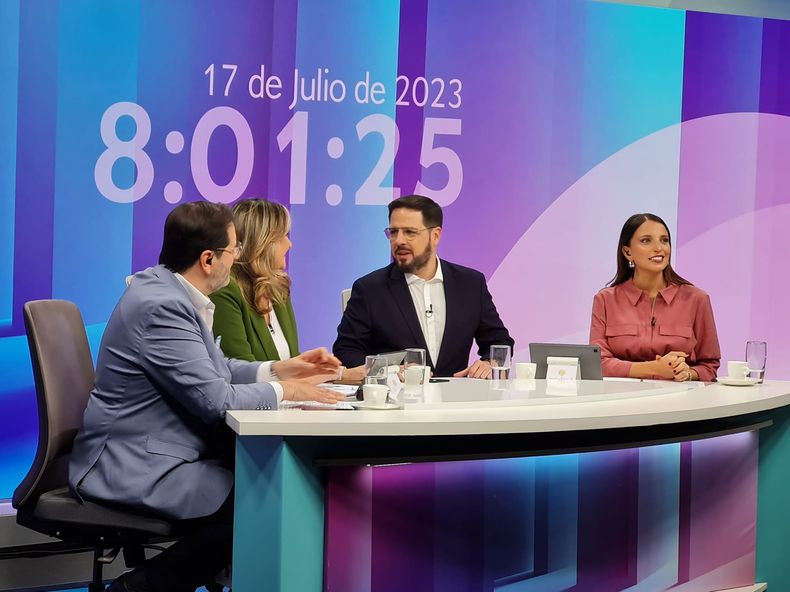 Este lunes empezó 8AM la nueva propuesta de las mañanas de Canal 4