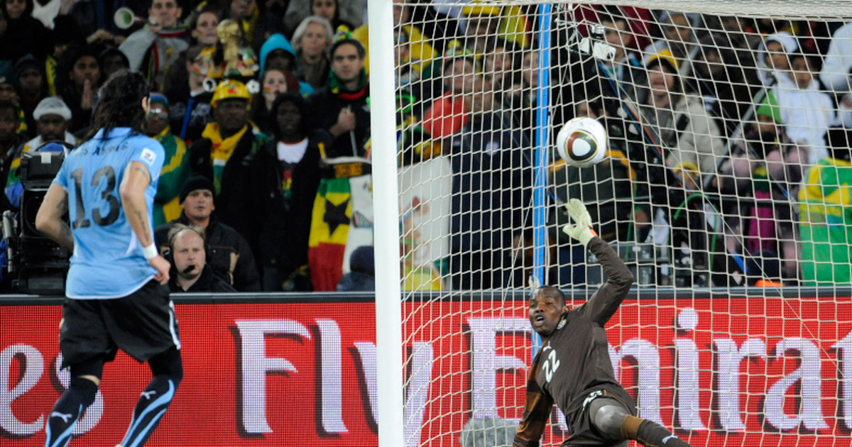 FIFA recordó que se cumplen 13 años de Uruguay - Ghana