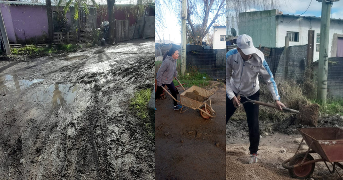 Barrio 3 de enero: vecinos no tienen calles y realizan colectas para ...
