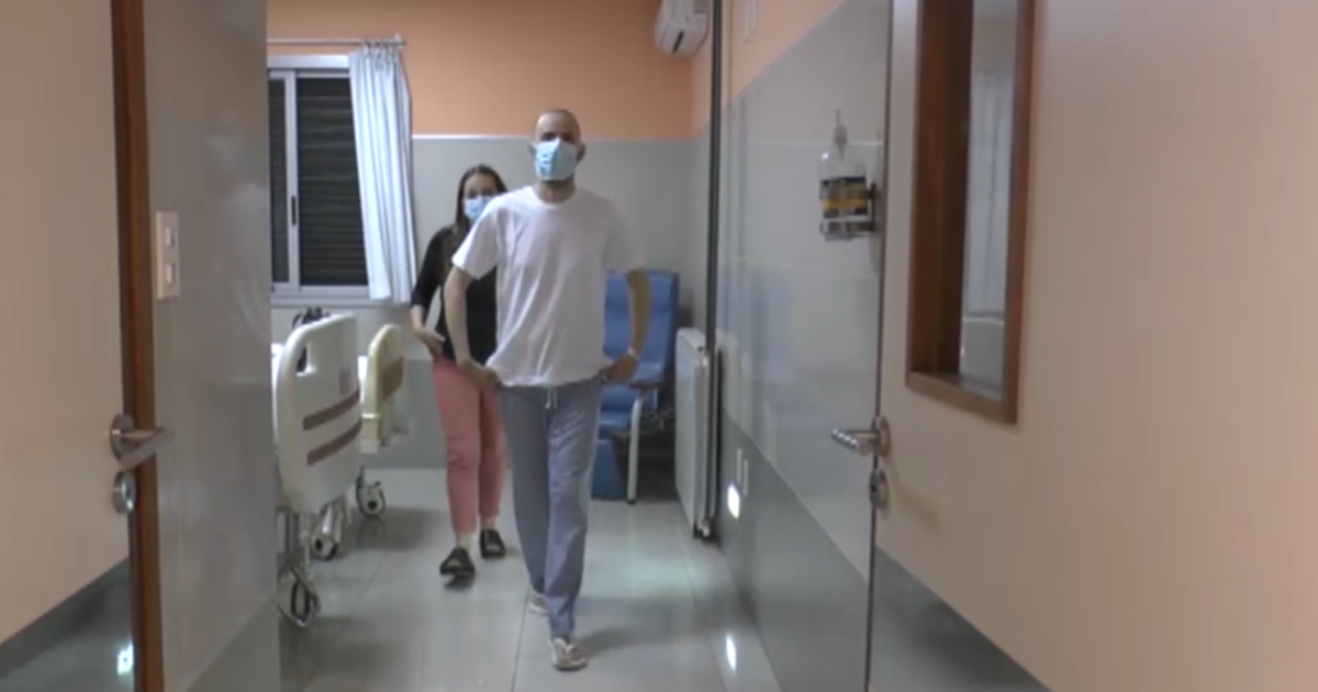 Así cambió la vida del paciente operado en Tacuarembó