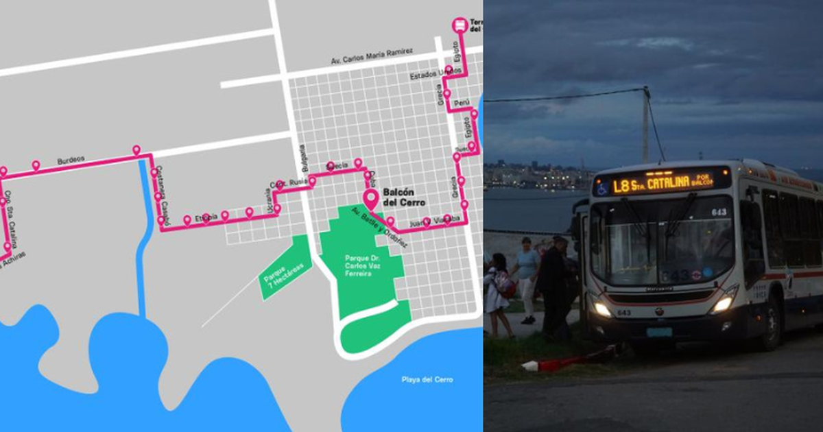 Montevideo tiene una nueva línea de ómnibus: este es el recorrido