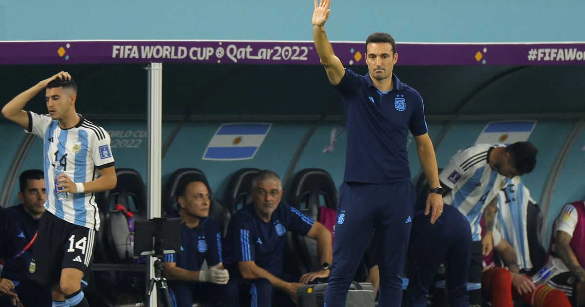 Scaloni dijo que Messi seguirá en la selección hasta que diga lo contrario