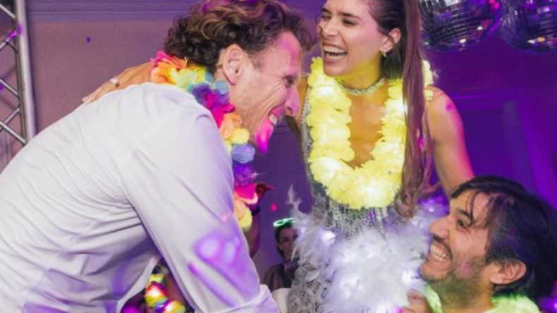 Diego Forlán y Paz Cardoso festejaron sus 10 años de casados