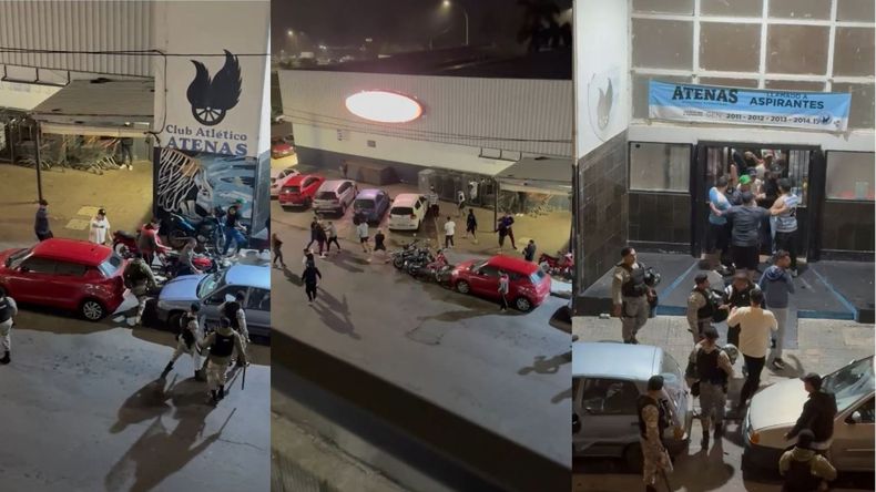 Joven de 20 años fue herido de bala durante disturbios en la previa del partido entre Atenas y ...