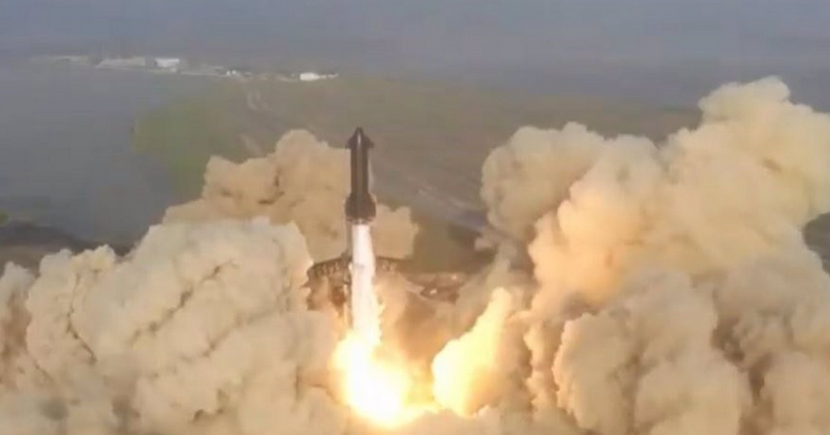 El cohete Starship de SpaceX explota en el aire en su primer vuelo de ...