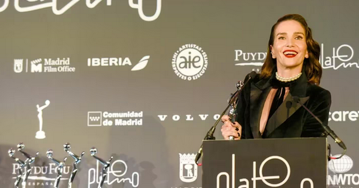 Distinguieron a Natalia Oreiro en los Premios Platino