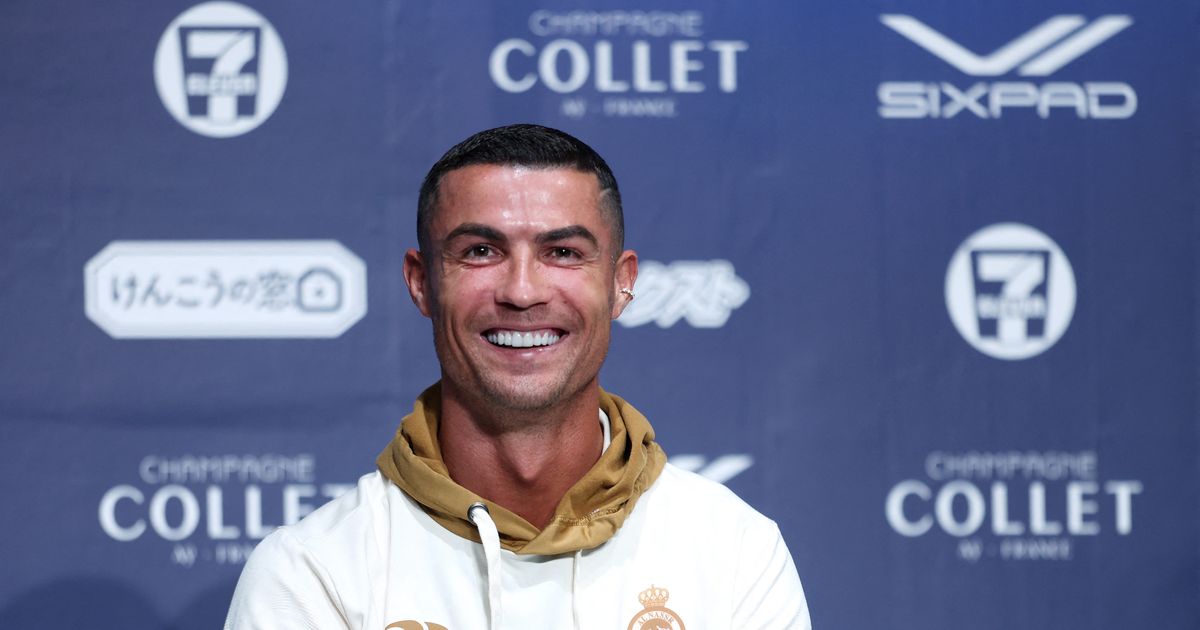 Cristiano Ronaldo, el embajador del fútbol saudita en Japón