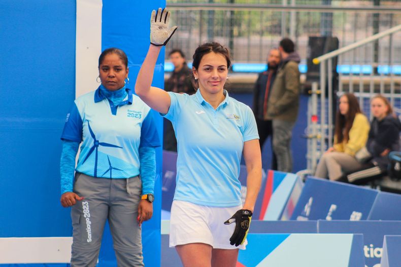 Leonella Acosta aseguró la octava medalla para Uruguay