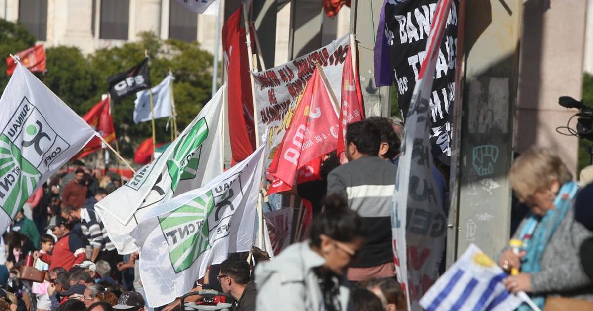 Se desarrolló el acto de PIT-CNT por Día de los Trabajadores