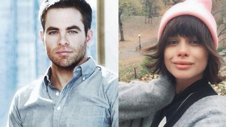 Vitto Saravia de novia con Chris Pine, el actor de “Star Trek”