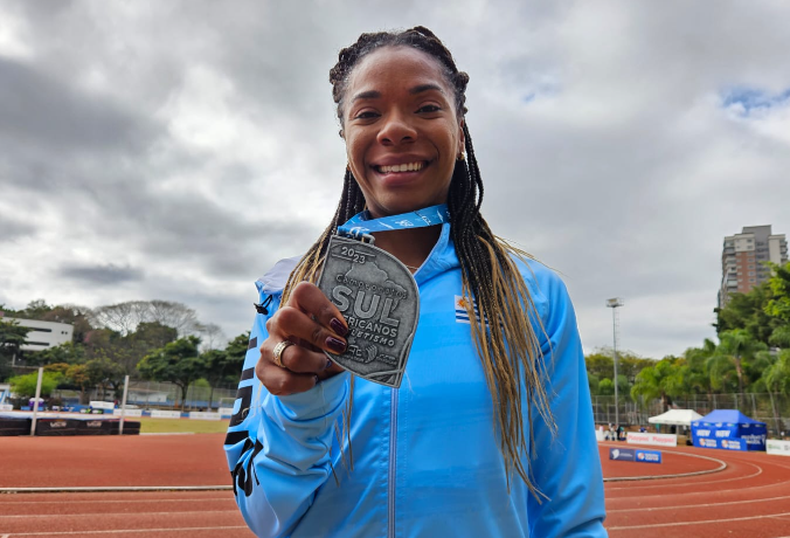Déborah Rodríguez obtuvo medalla de plata en Sudamericano