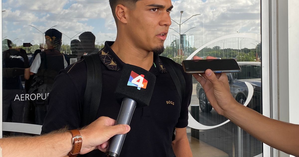 Llegó Matías Arezo, la flamante incorporación de Peñarol