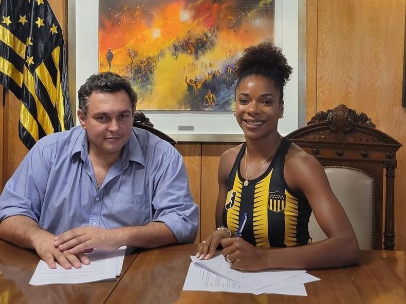 Déborah Rodríguez se incorporó al equipo de atletismo de Peñarol