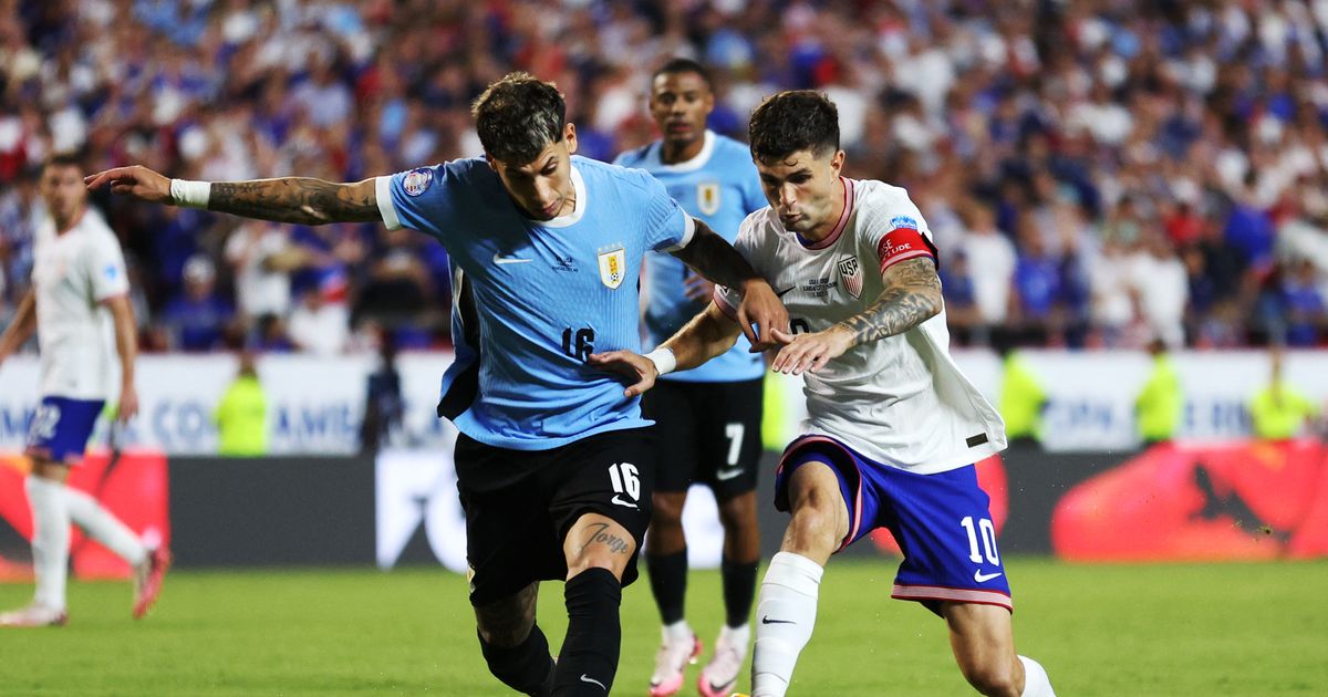 Así fue el gol de Mathías Olivera con el que Uruguay derrotó a Estados ...