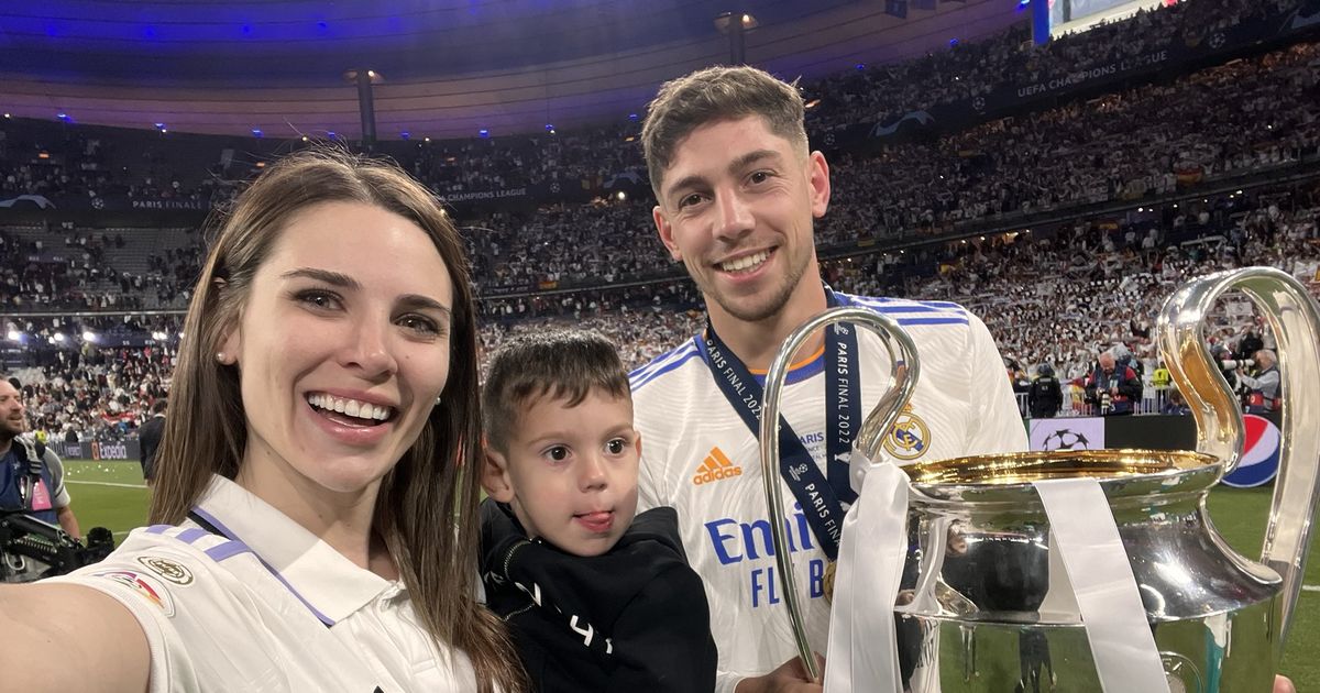 La palabra de la esposa de Valverde tras ganar la Champions