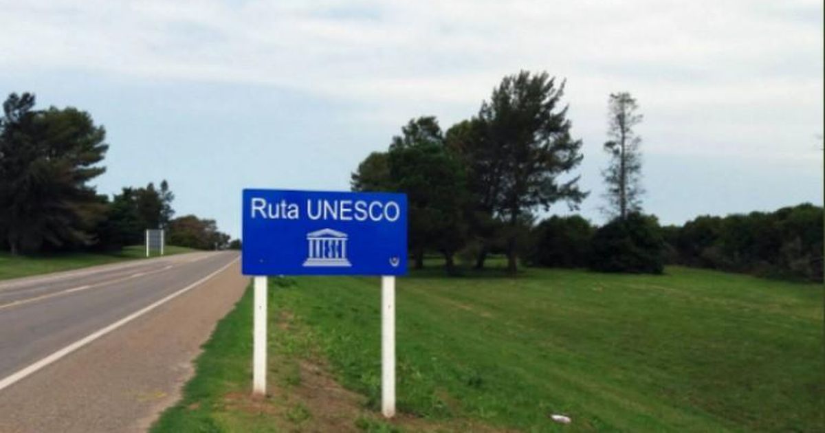 Inauguraron primer cartel de Rutas Unesco