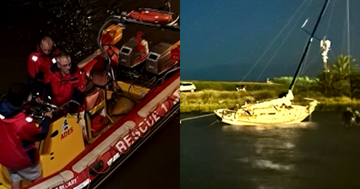 Mirá cómo rescataron al histórico velero Linyera