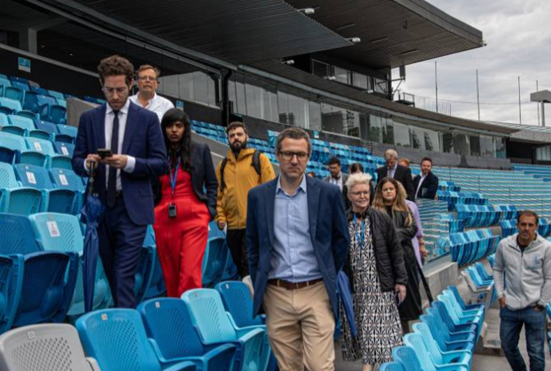 Representantes de FIFA visitan Uruguay por el Mundial de 2030