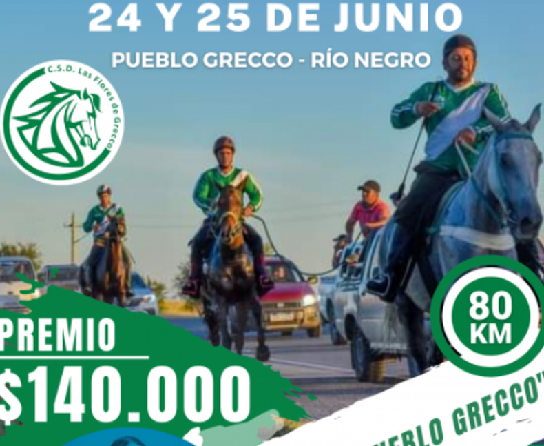 22º edición del Raid Hípico Pueblo Grecco en Río Negro