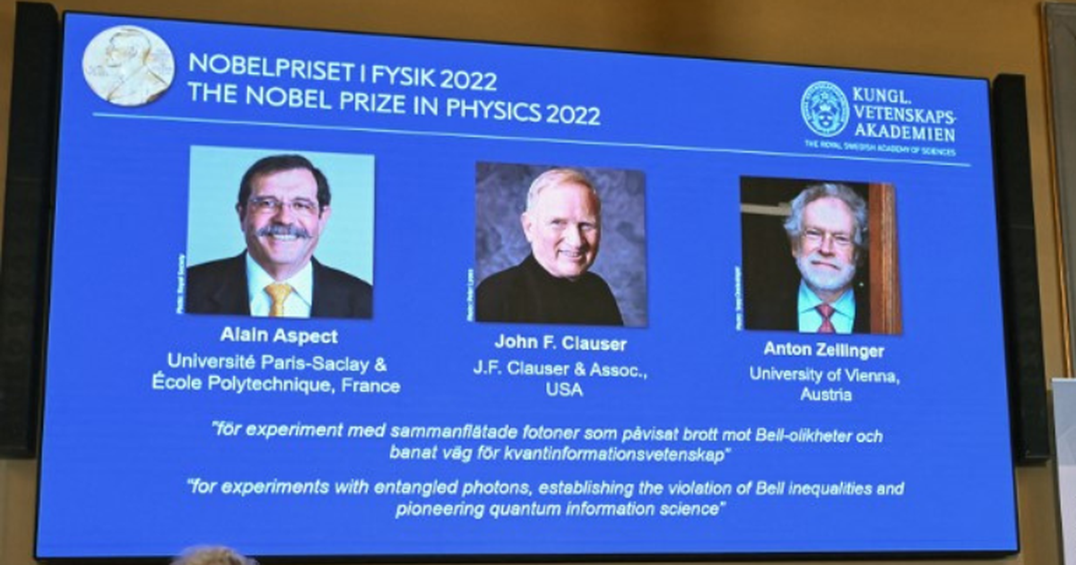 Nobel de Física para tres pioneros de la mecánica cuántica