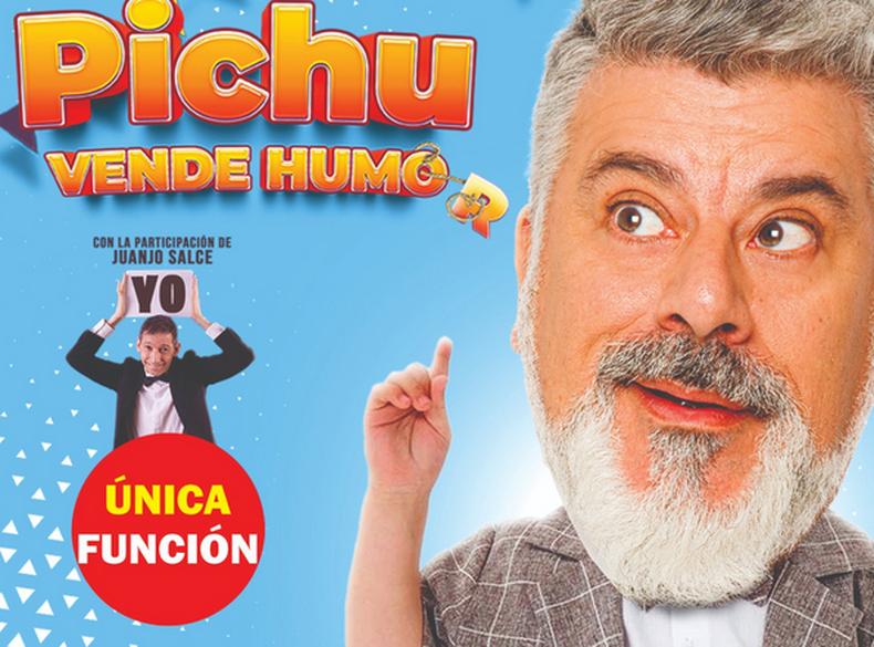 Pichu Straneo llega con su espectáculo Pichu vende Humo...R