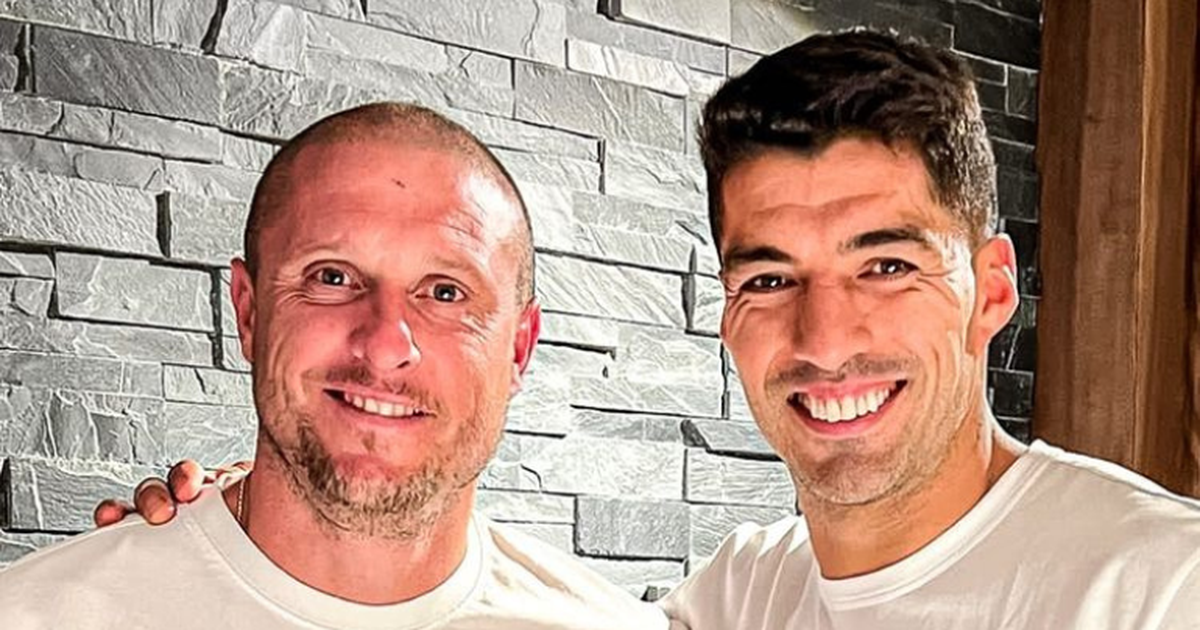 Luis Suárez y el Ruso Pérez se reencontraron este martes