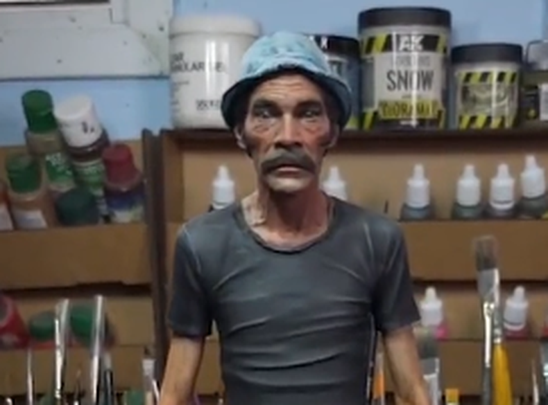 Artista brasileño realizó especial réplica de Don Ramón