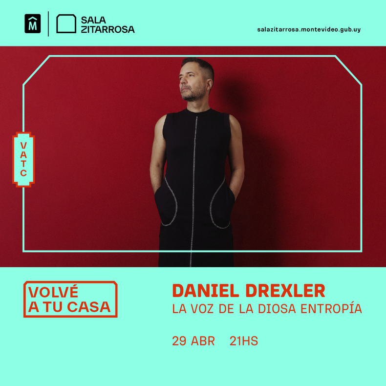 Daniel Drexler se presenta en Sala Zitarrosa
