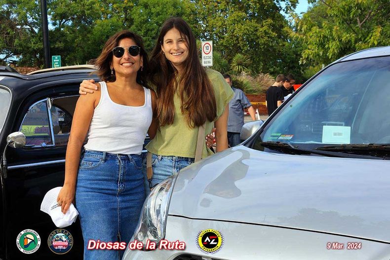 Laura Rodríguez y Federica Hananía, las Diosas de la ruta de Canal 4