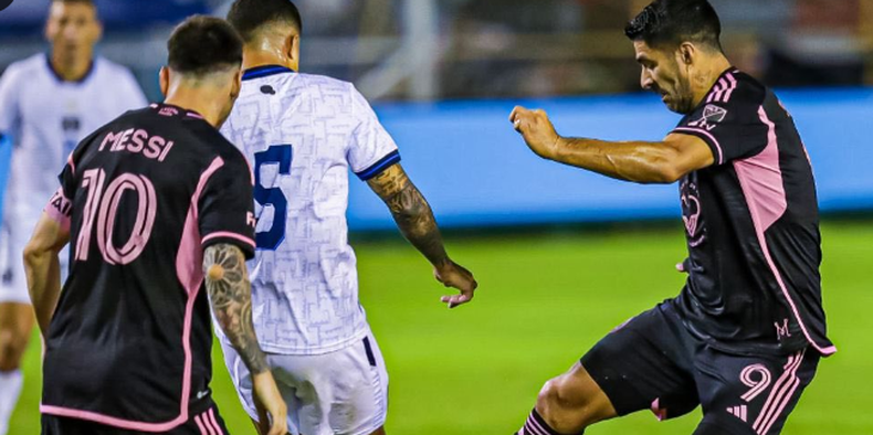 Luis Suárez fue titular en su debut en el Inter Miami