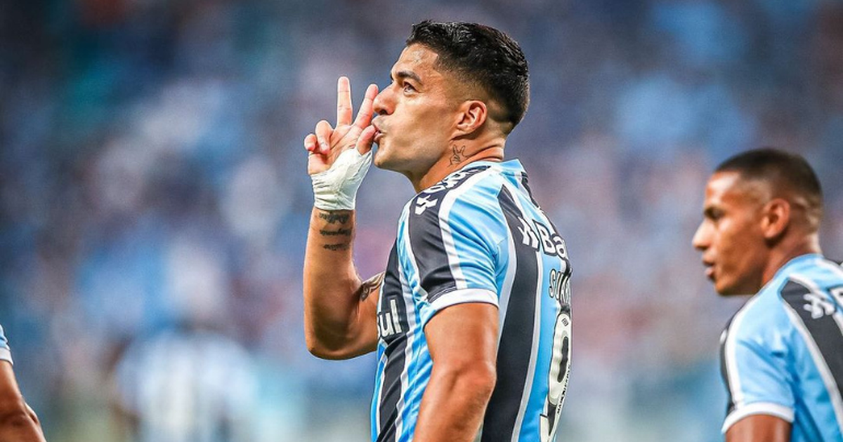 Los saludos a Luis Suárez tras un debut soñado en Gremio