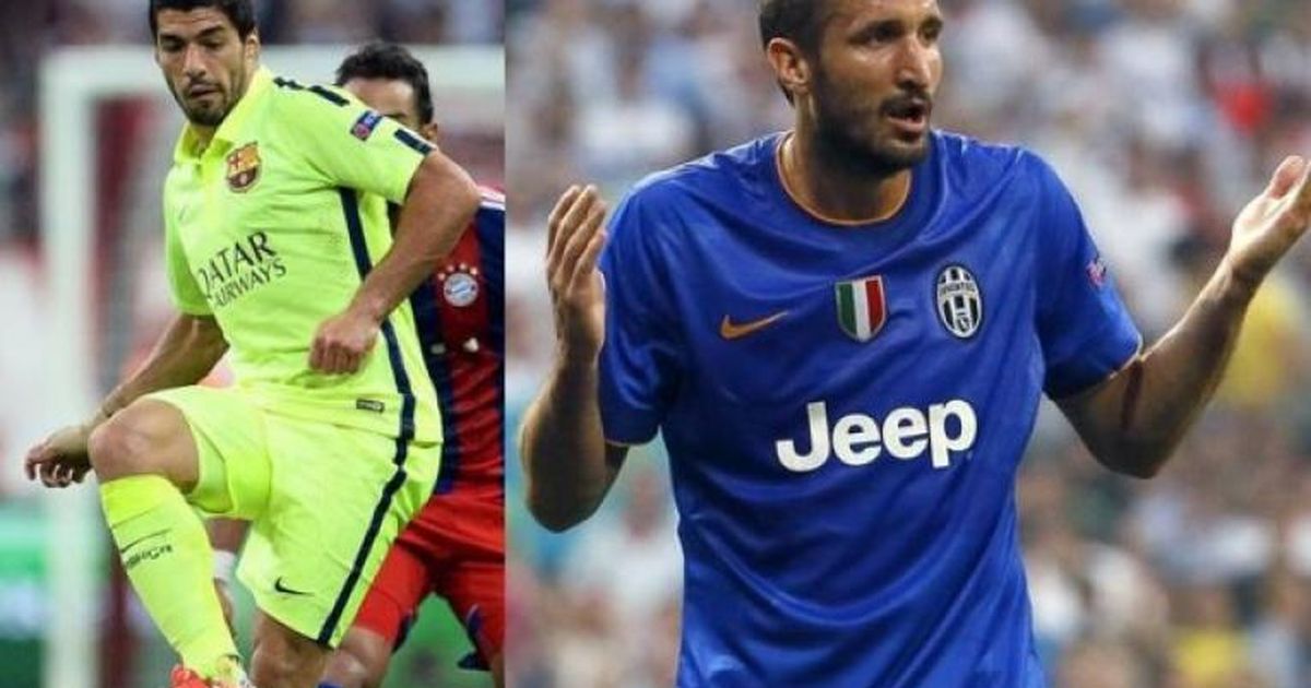 Suárez y Chiellini se reencontrarán en Berlín