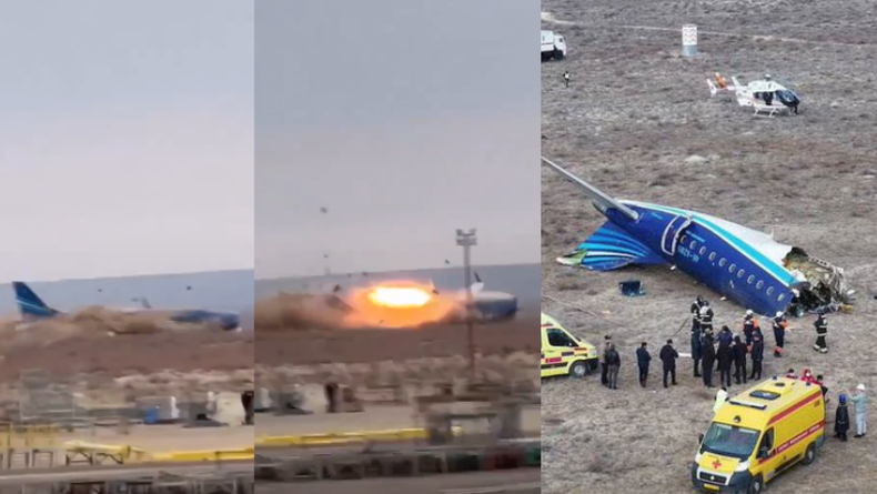 Video: así se estrelló un avión que llevaba 67 pasajeros; no descartan ...